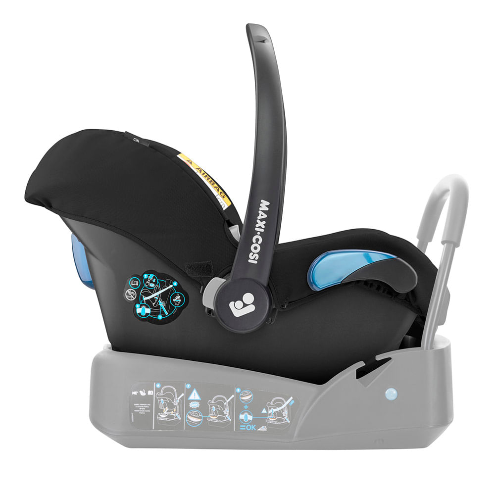 Bebê Conforto Maxi Cosi Citi com Base – Essential Black - Abra Cadabra
